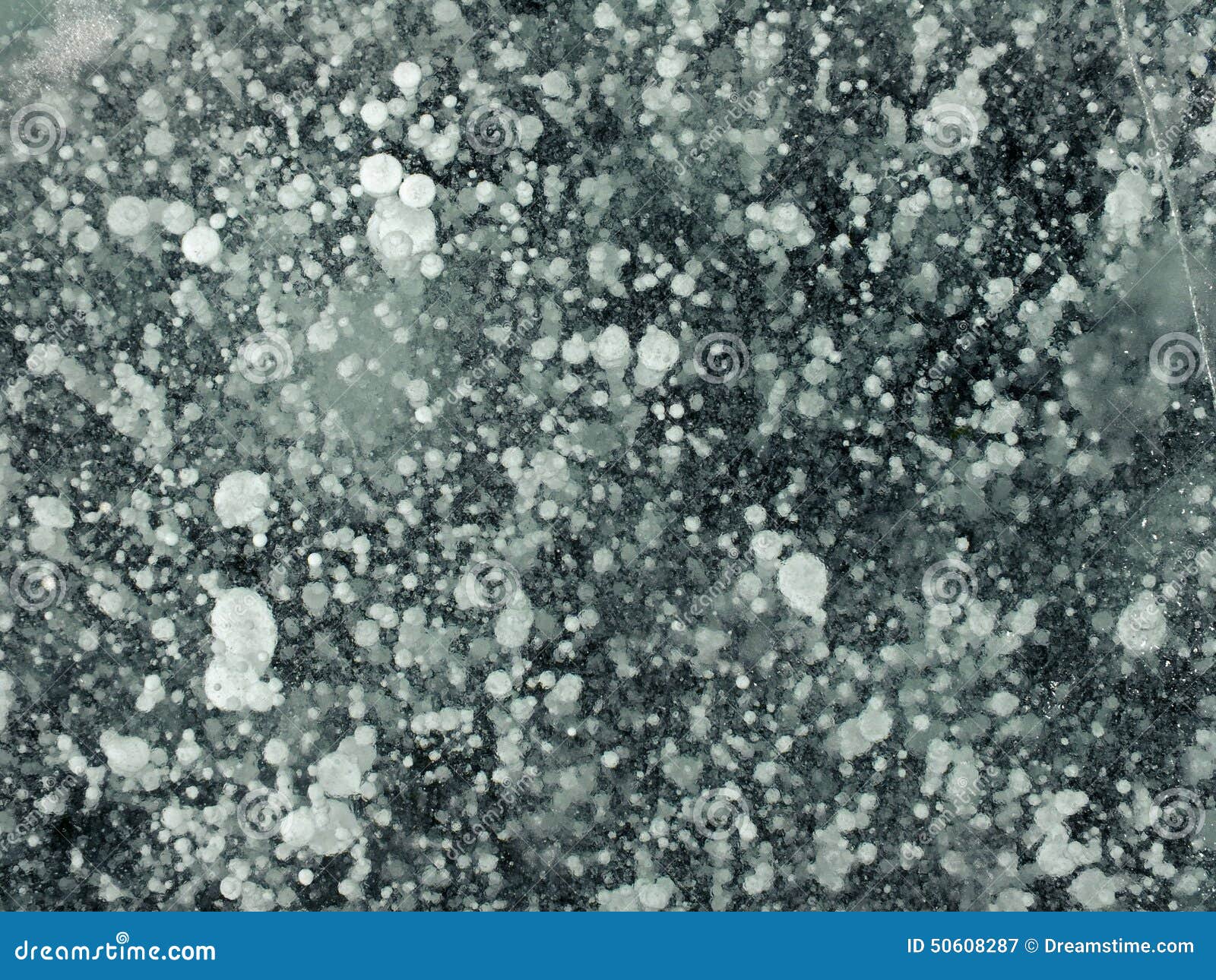 Bubbly ice stock image. Image of deep, lake, texture - 50608287