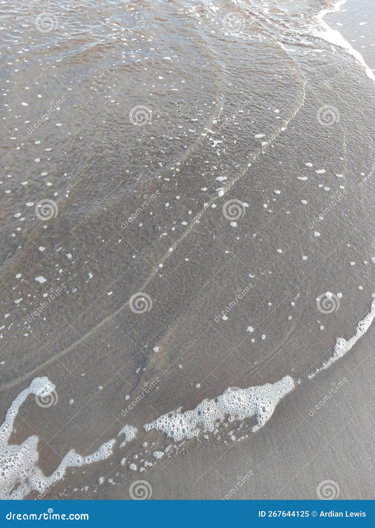 Buble Wave Parangtritis Beach Stock Image - Image of line, blizzard ...