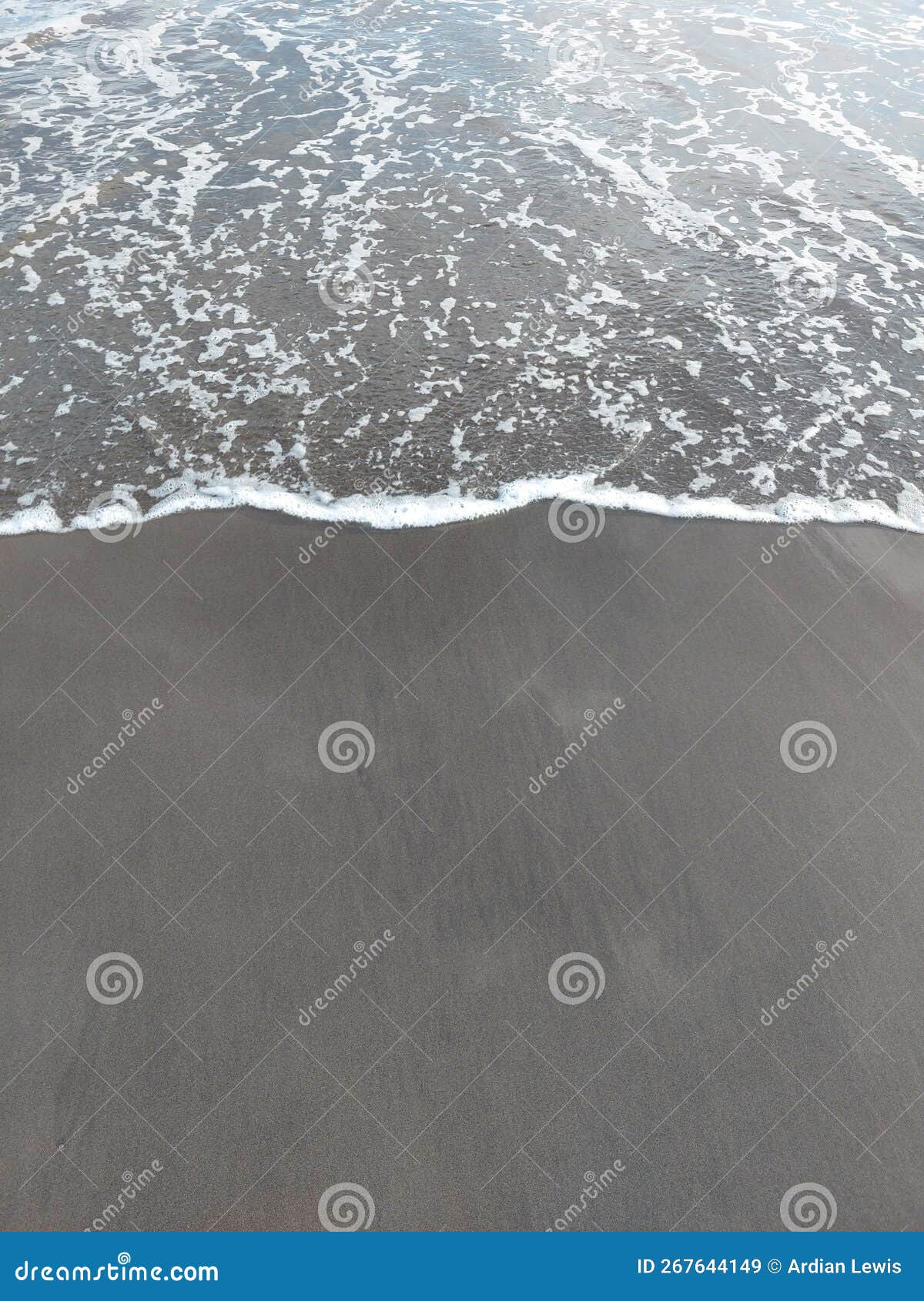 Buble Wave Parangtritis Beach Stock Image - Image of soil, frost: 267644149