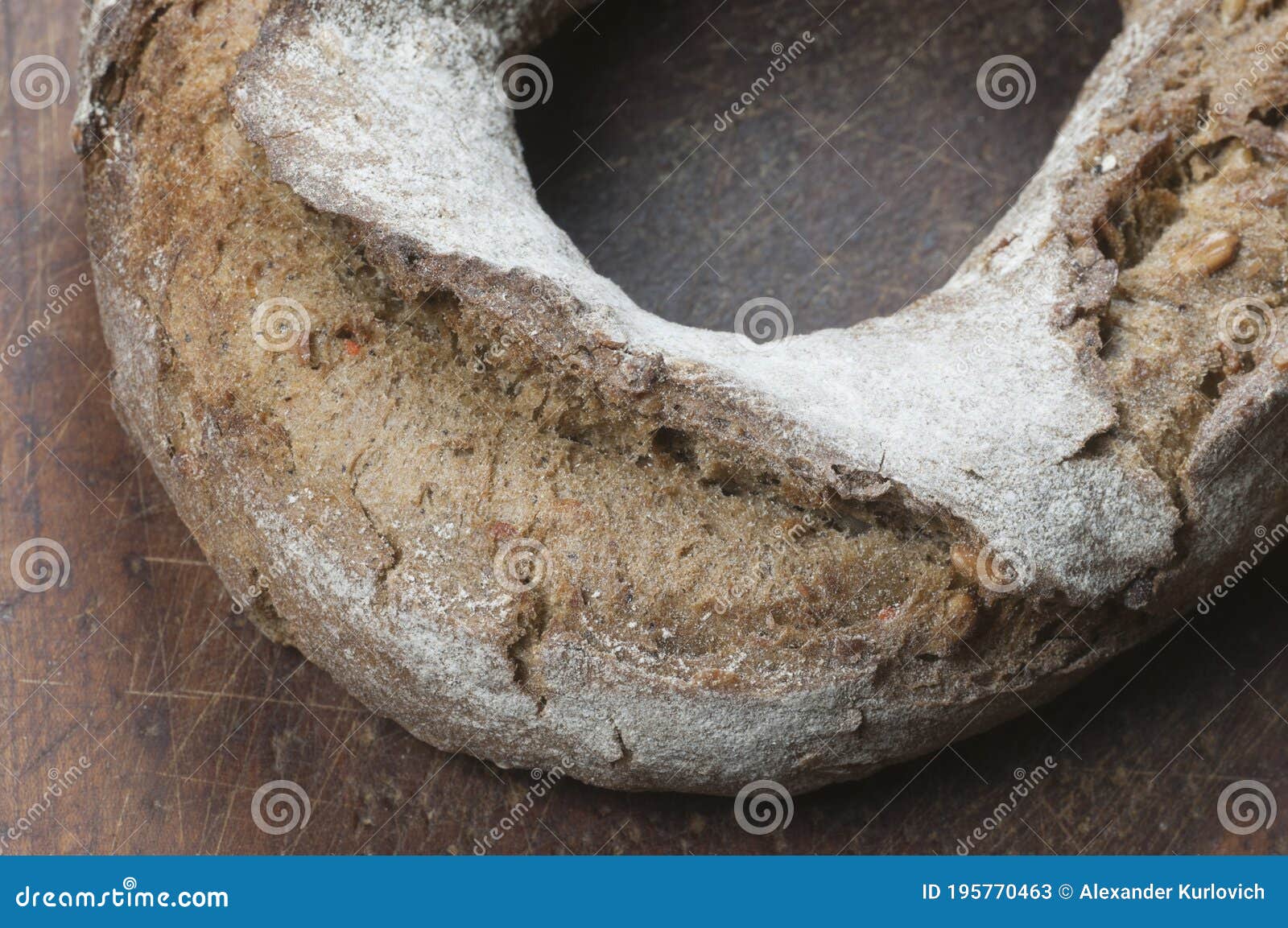 Bublik Traditional Russian Bread Stock Image - Image of shaped ...