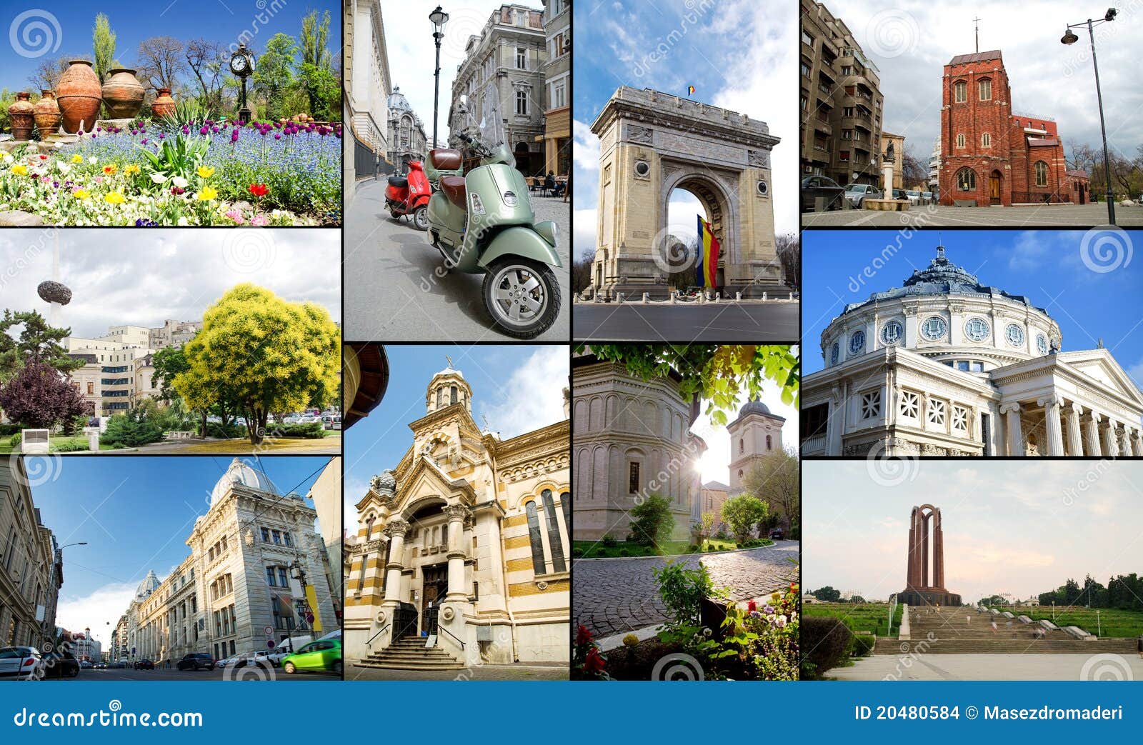 Bucarest, Rumania foto de archivo. Imagen de capital - 20480584