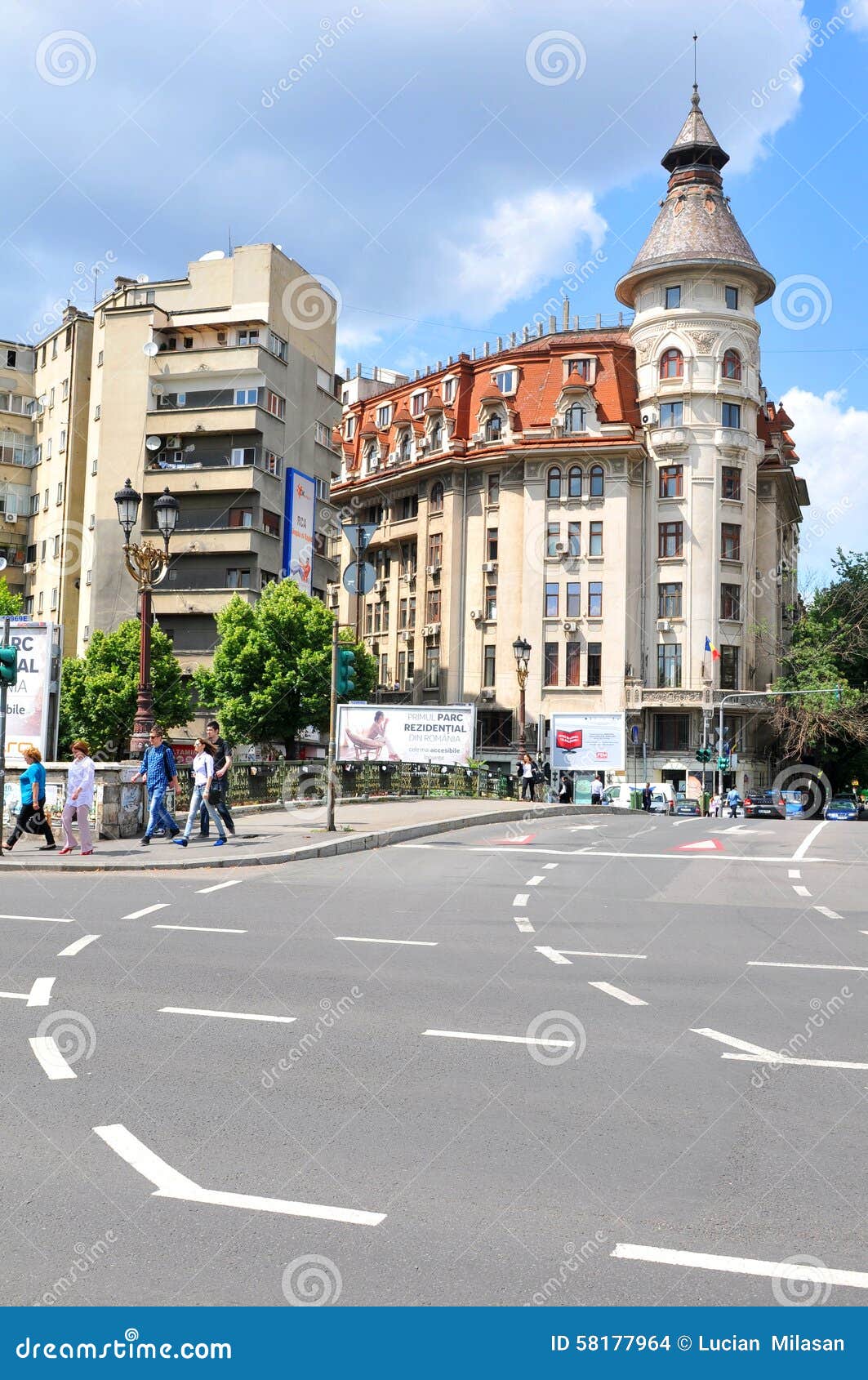 Bucarest, Rumania imagen de archivo editorial. Imagen de capital - 58177964