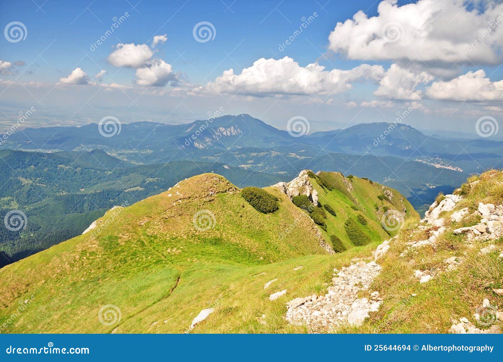 Bucegi Landscape 5 stock photo. Image of marker, carpathians - 25644694