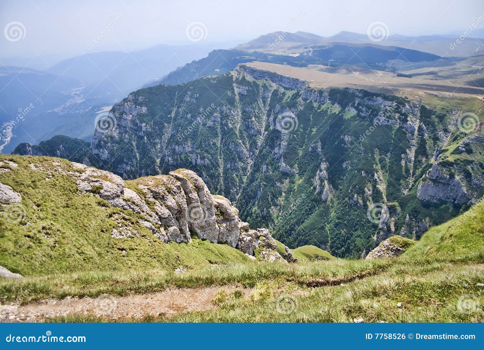 Bucegi Landscape stock photo. Image of nature, outdoor - 7758526