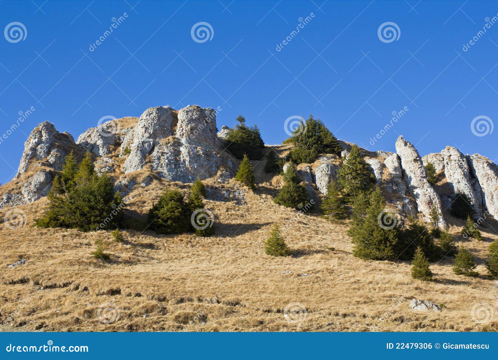 Bucegi Mountains stock photo. Image of high, cold, majestic - 22479306