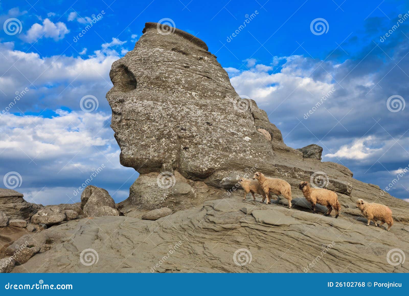 Bucegi Sphinx Stock Photography | CartoonDealer.com #1720196