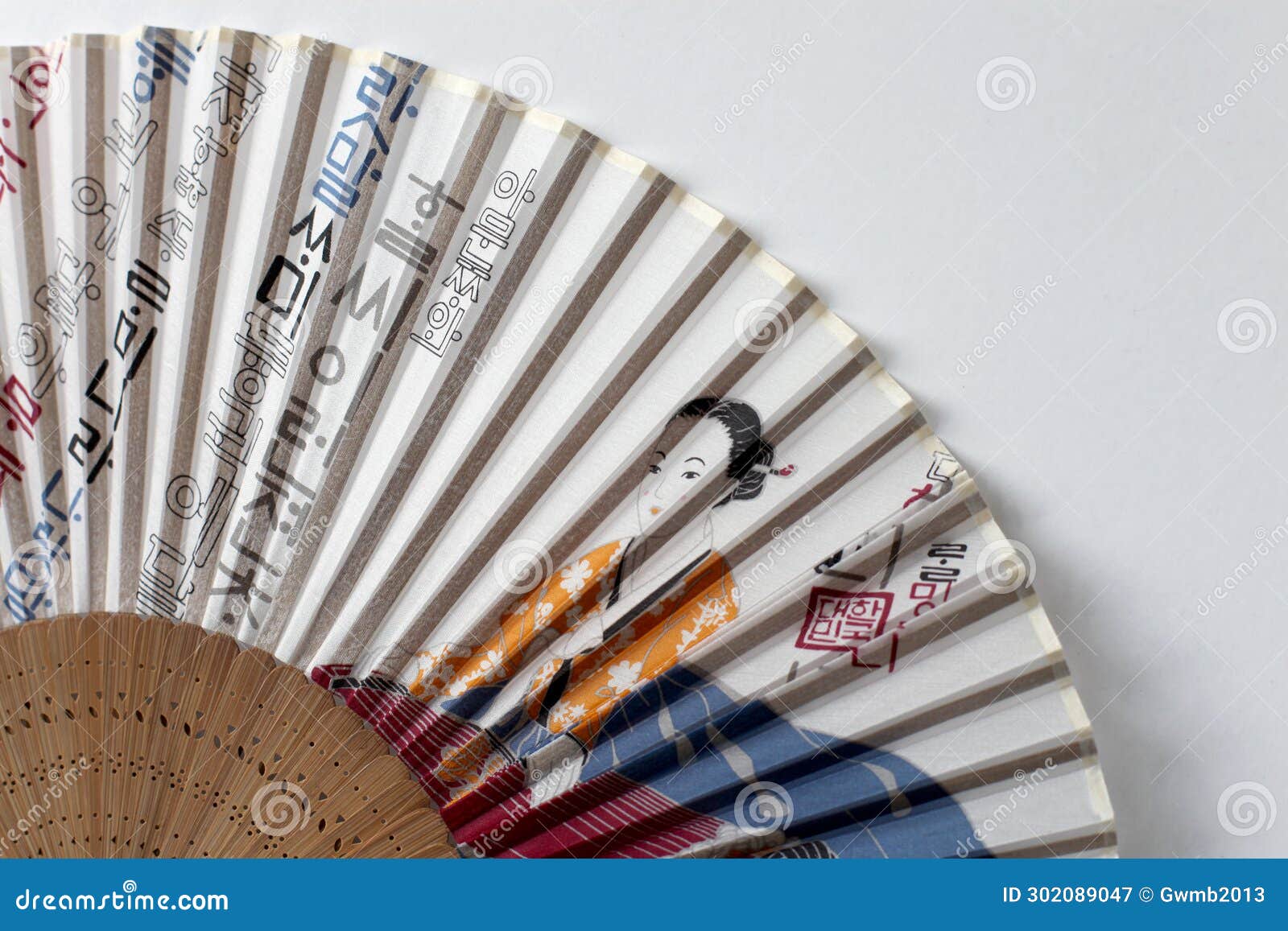 Buchae - Korean Traditional Fan Stock Image - Image of females, fashion ...