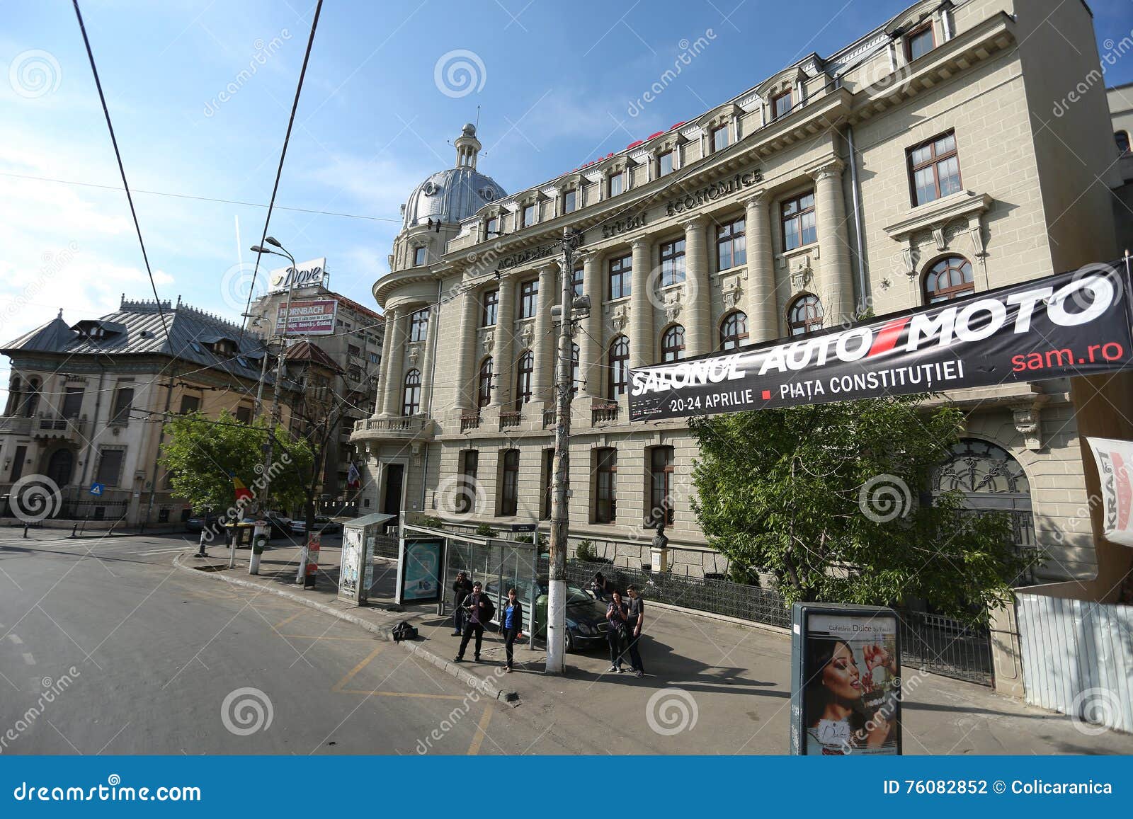 Bucharest Academy of Economic Studies Editorial Photography - Image of ...