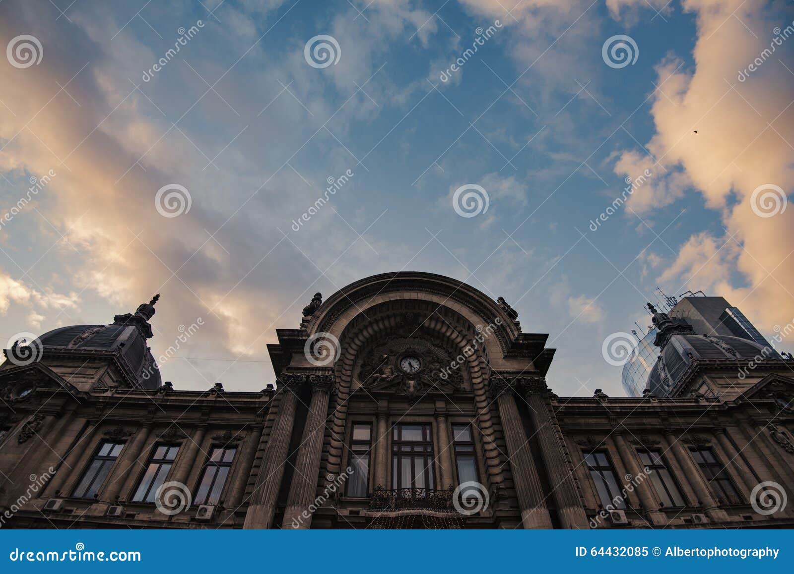 Bucharest architecture stock image. Image of downtown - 64432085