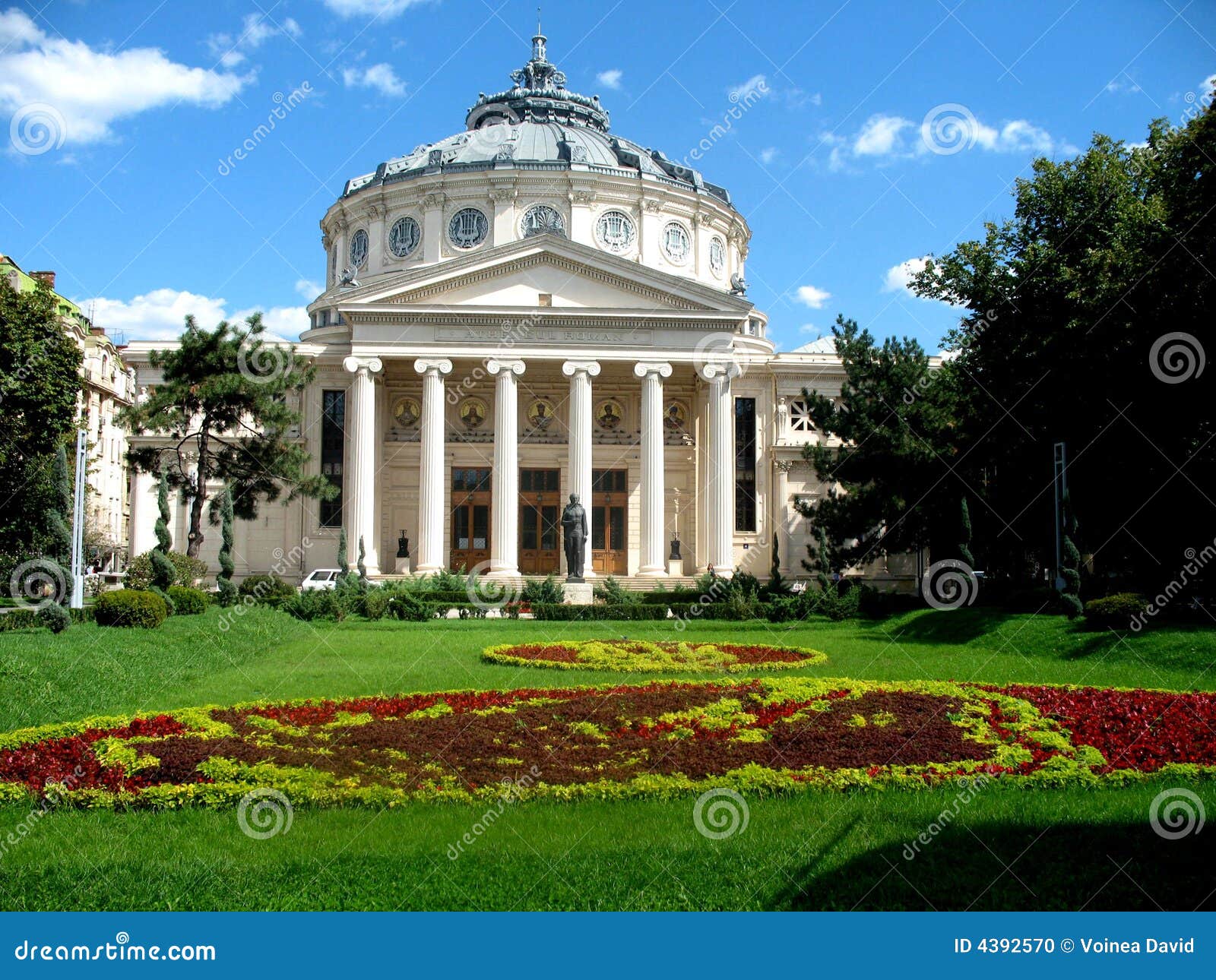 Bucharest atheneum stock photo. Image of bucuresti, bucharest - 4392570