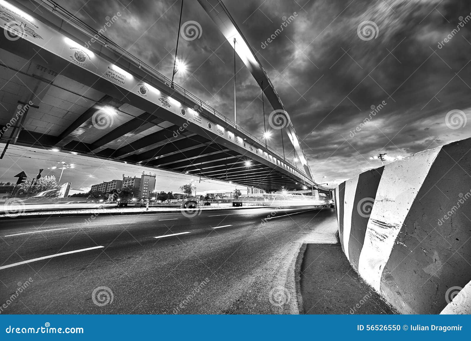 Bucharest Basarab Grozavesti Overpass Editorial Image - Image of ...