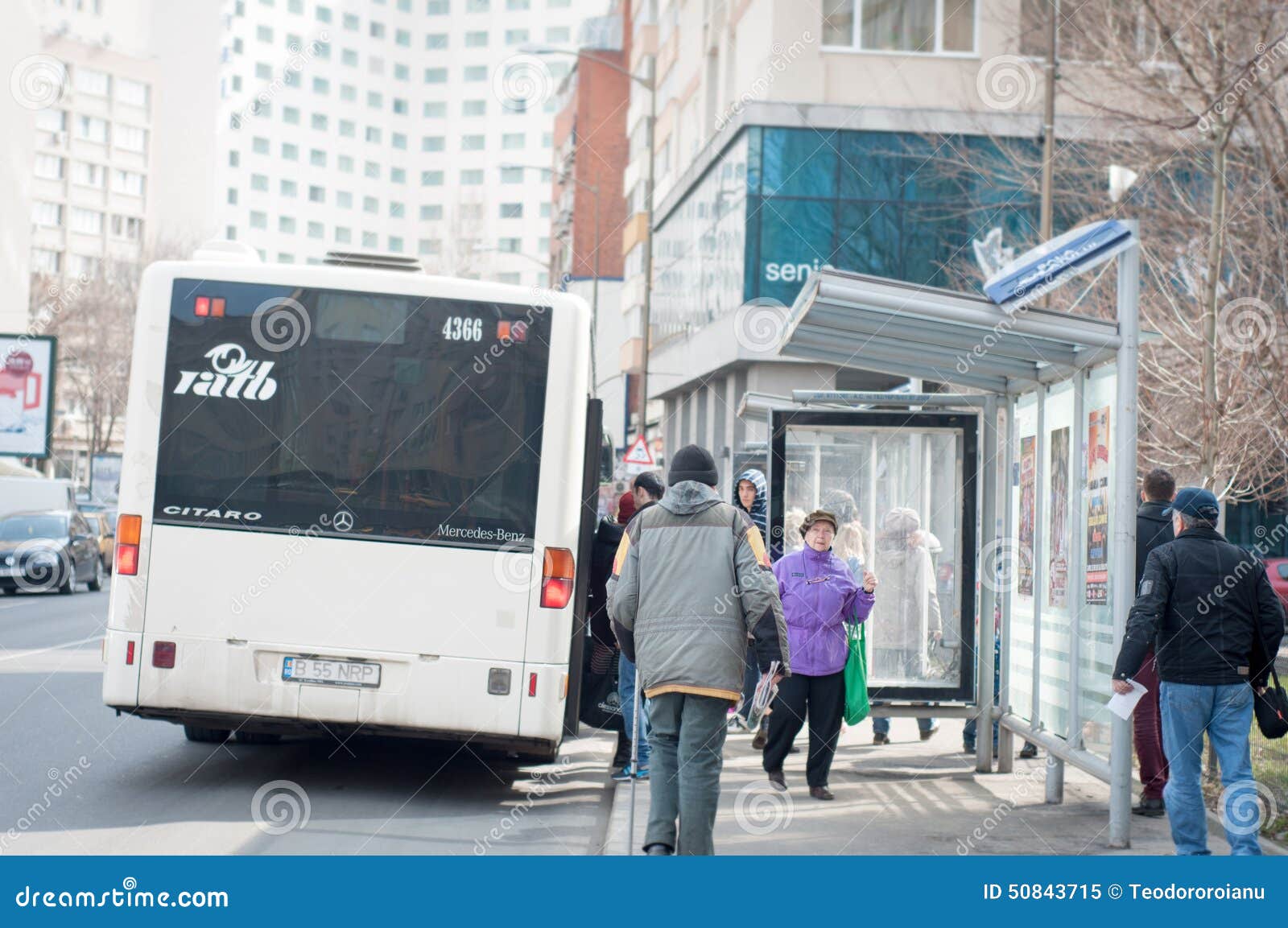 Bucharest bus stations editorial image. Image of network - 50843715