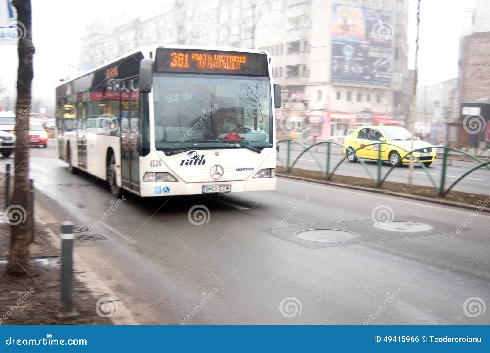 Bucharest Buses Editorial Photo | CartoonDealer.com #49652187