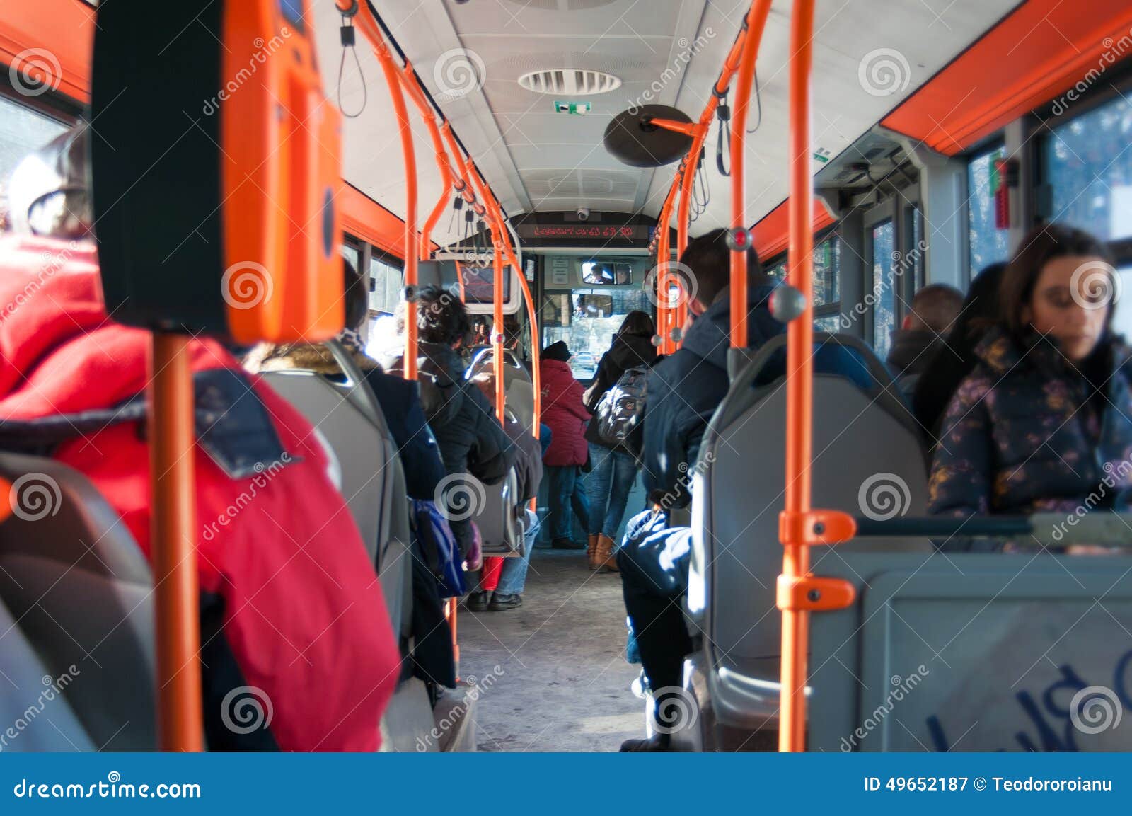 Bucharest buses editorial photography. Image of ratb - 49652187