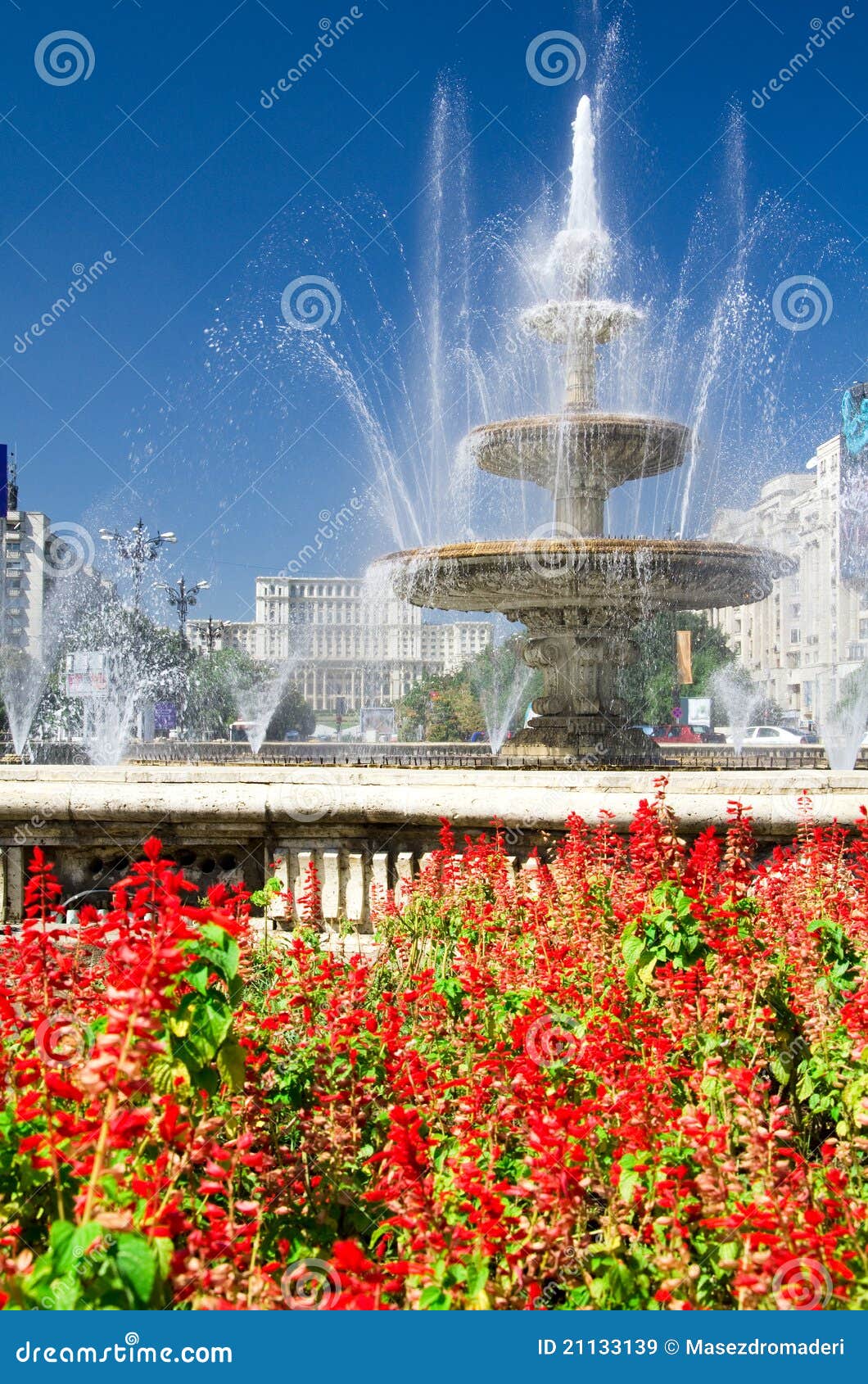 Bucharest center stock image. Image of tourist, romania - 21133139