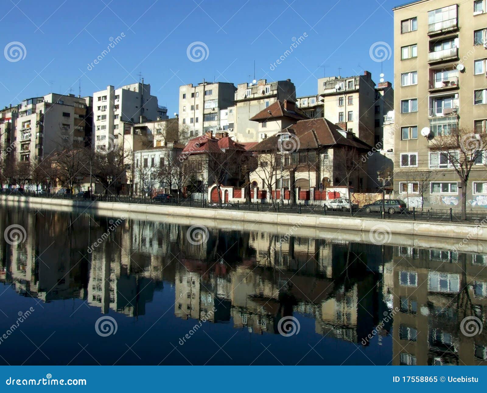 Bucharest city landscape stock image. Image of flat, blue - 17558865