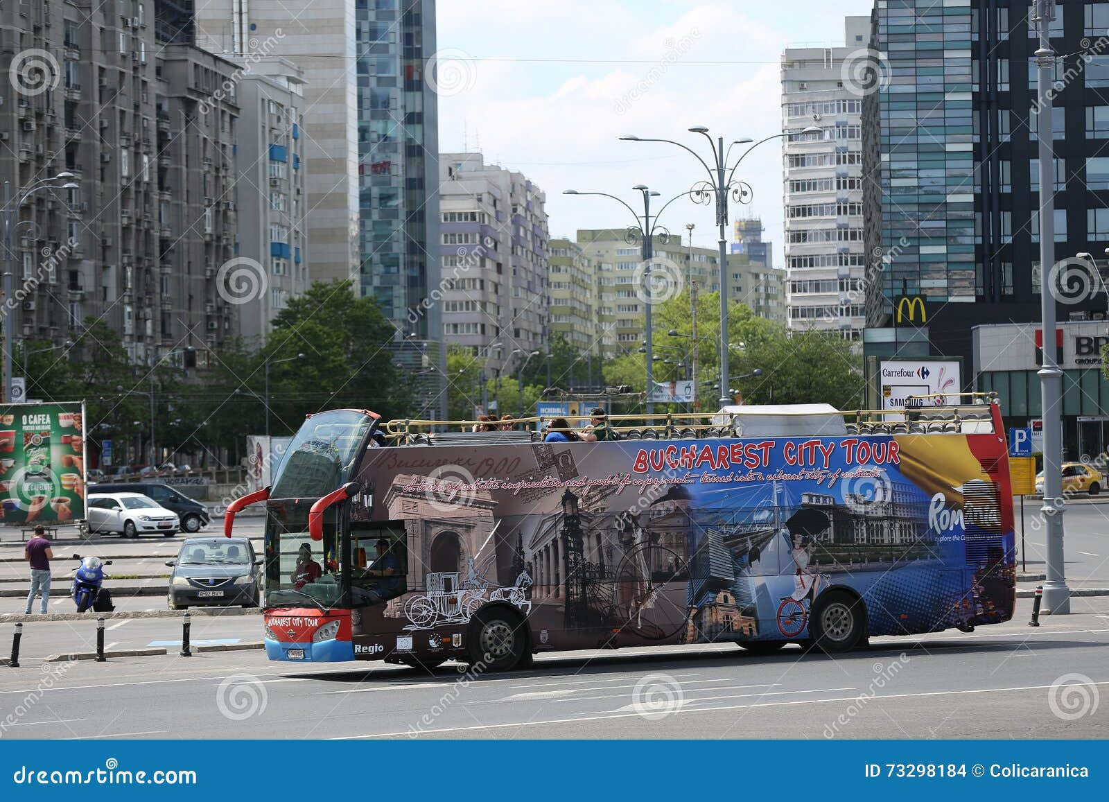 Bucharest city tour editorial stock image. Image of bucharest - 73298184