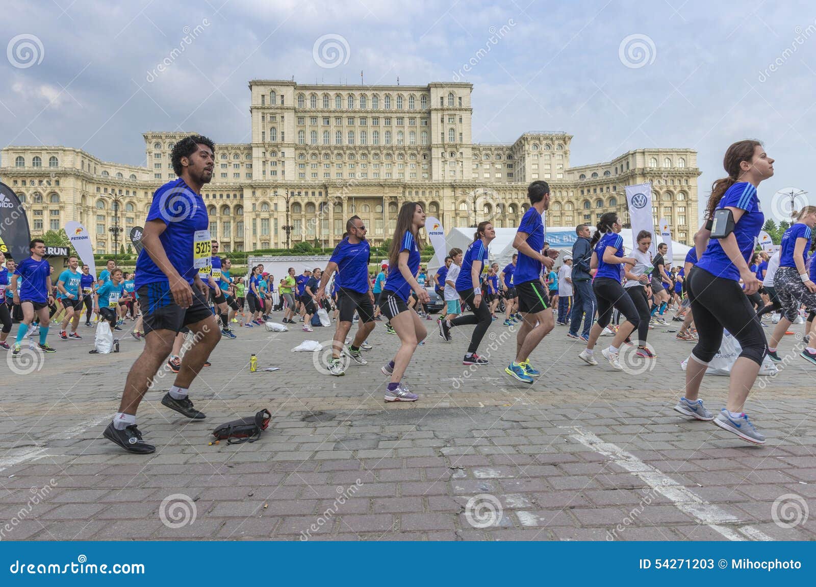 Bucharest International Half Marathon Editorial Stock Photo - Image of ...