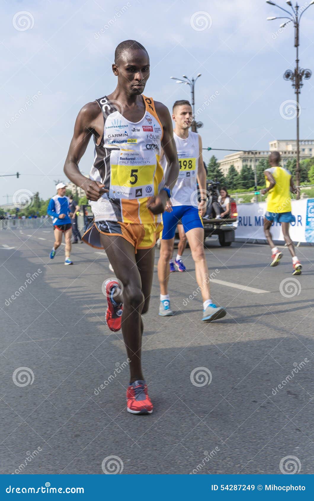 Black marathon athletes editorial stock image. Image of exhausted ...