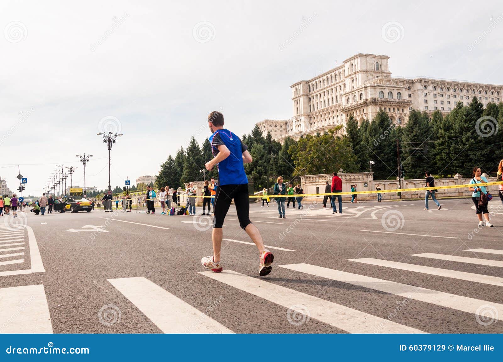 2015 Bucharest International Marathon Editorial Stock Image - Image of ...