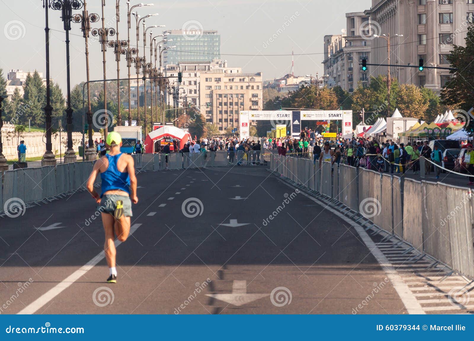 2015 Bucharest International Marathon Editorial Stock Image - Image of ...
