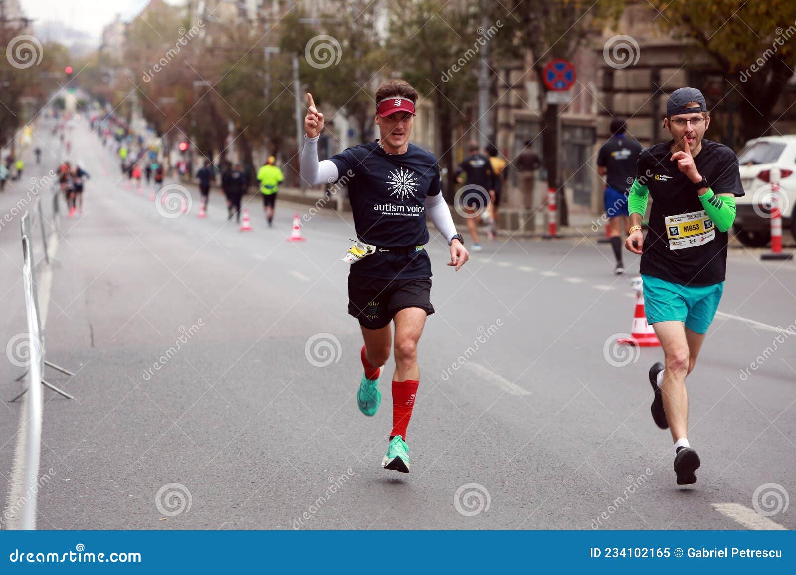 Bucharest Marathon editorial image. Image of city, exercise - 234102165