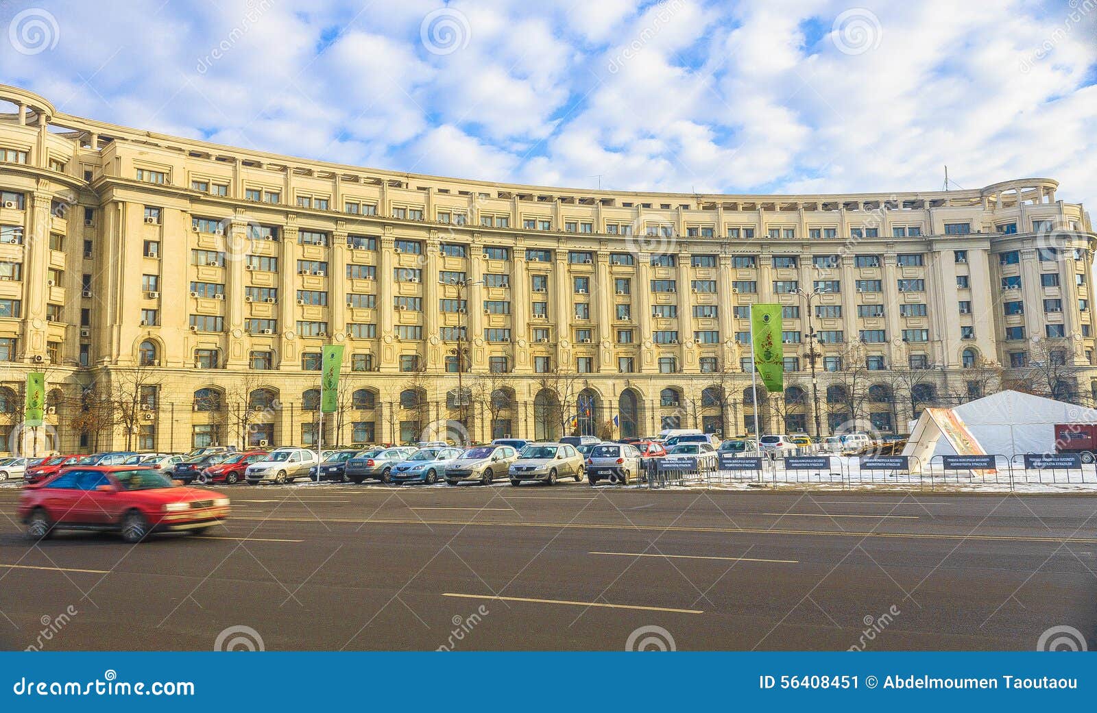 Bucharest editorial photo. Image of building, green, architecture ...