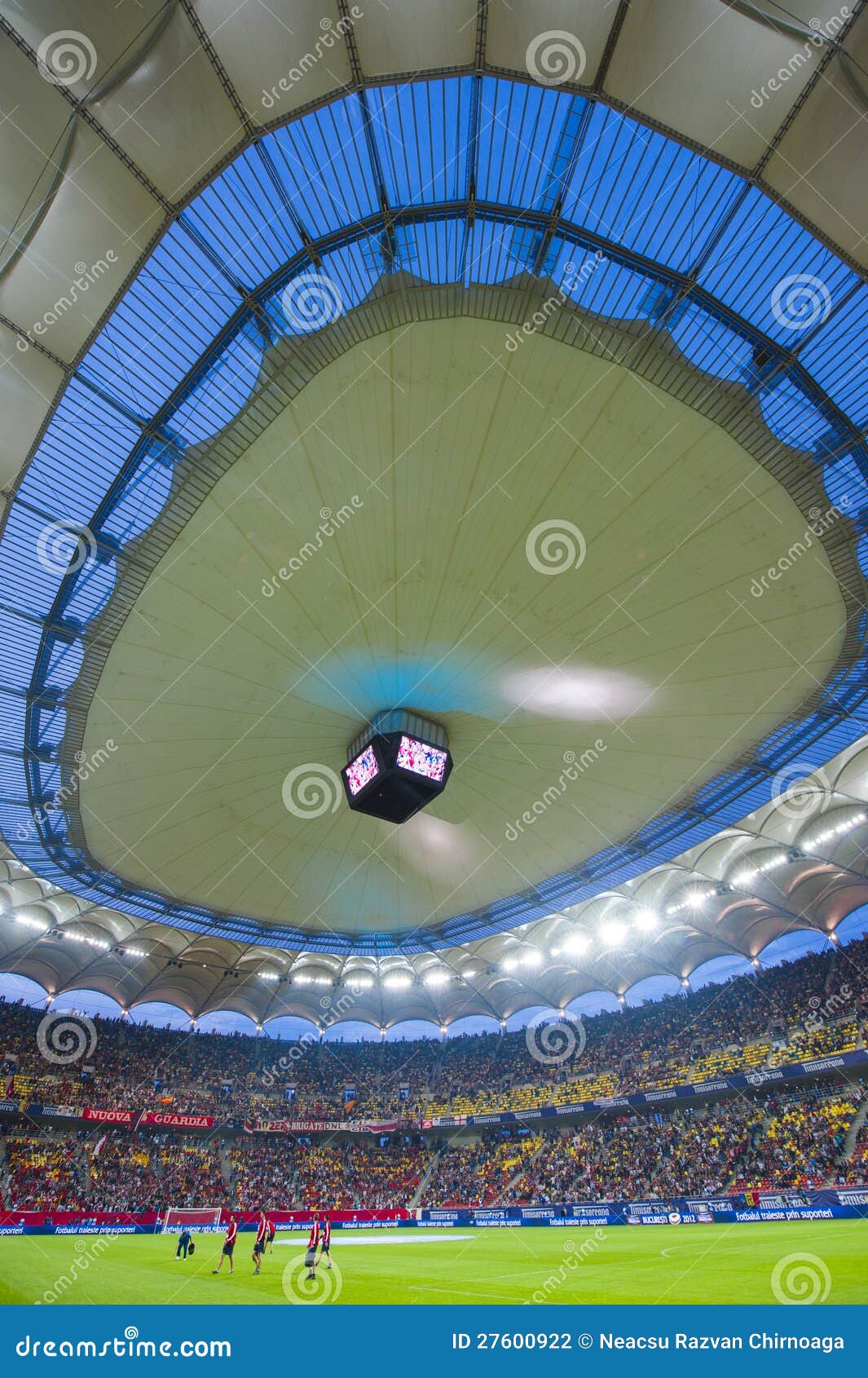 Bucharest National Arena editorial photography. Image of champion ...