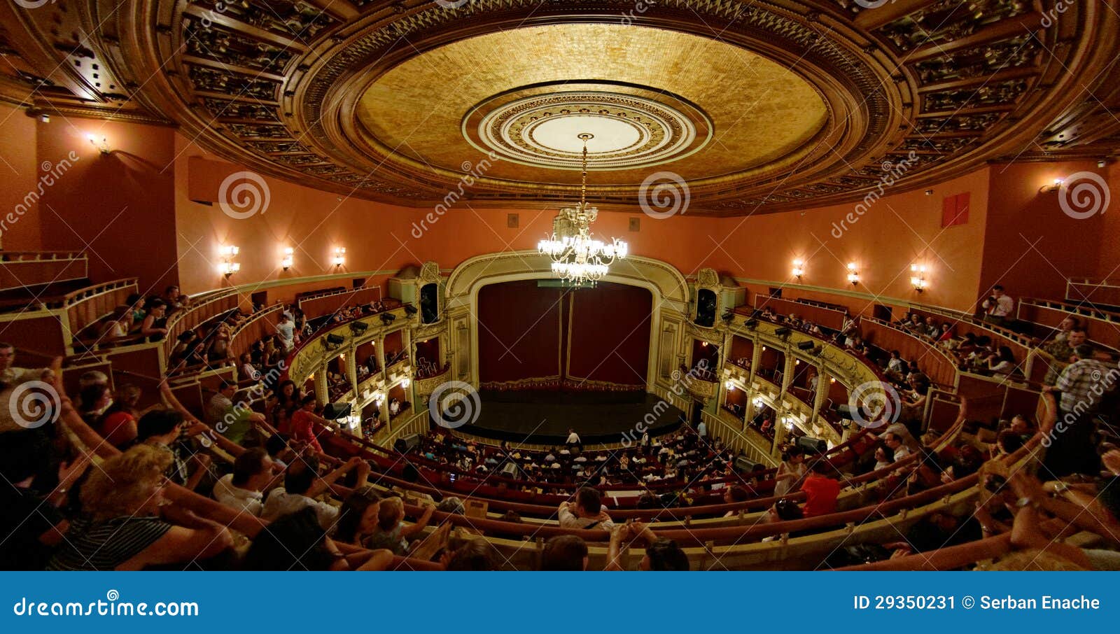Bucharest National Opera editorial photo. Image of designed - 29350231
