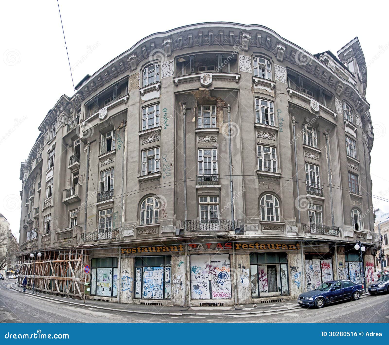 Bucharest Old Buildings-Palas Restaurant Editorial Photo - Image of ...