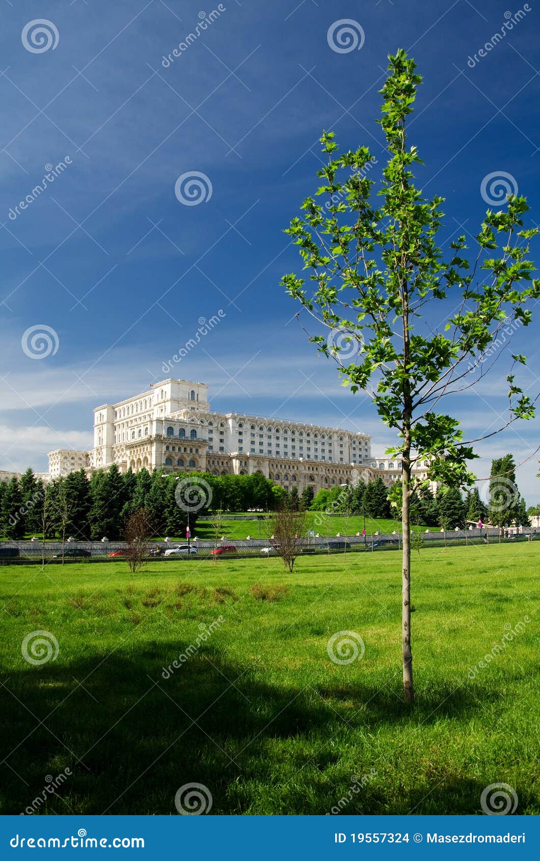 Bucharest Parks and Gardens Stock Photo - Image of house, casa: 19557324