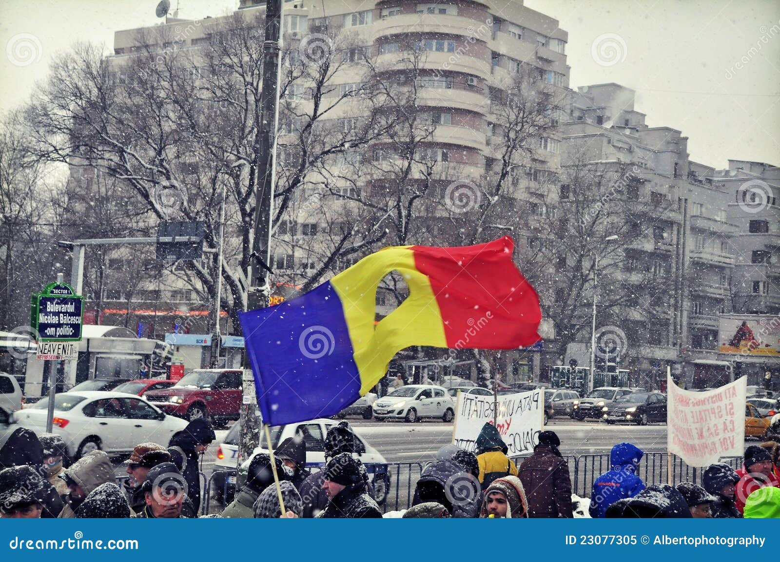 Bucharest Protest - 15th Day 3 Editorial Image - Image of heavy ...
