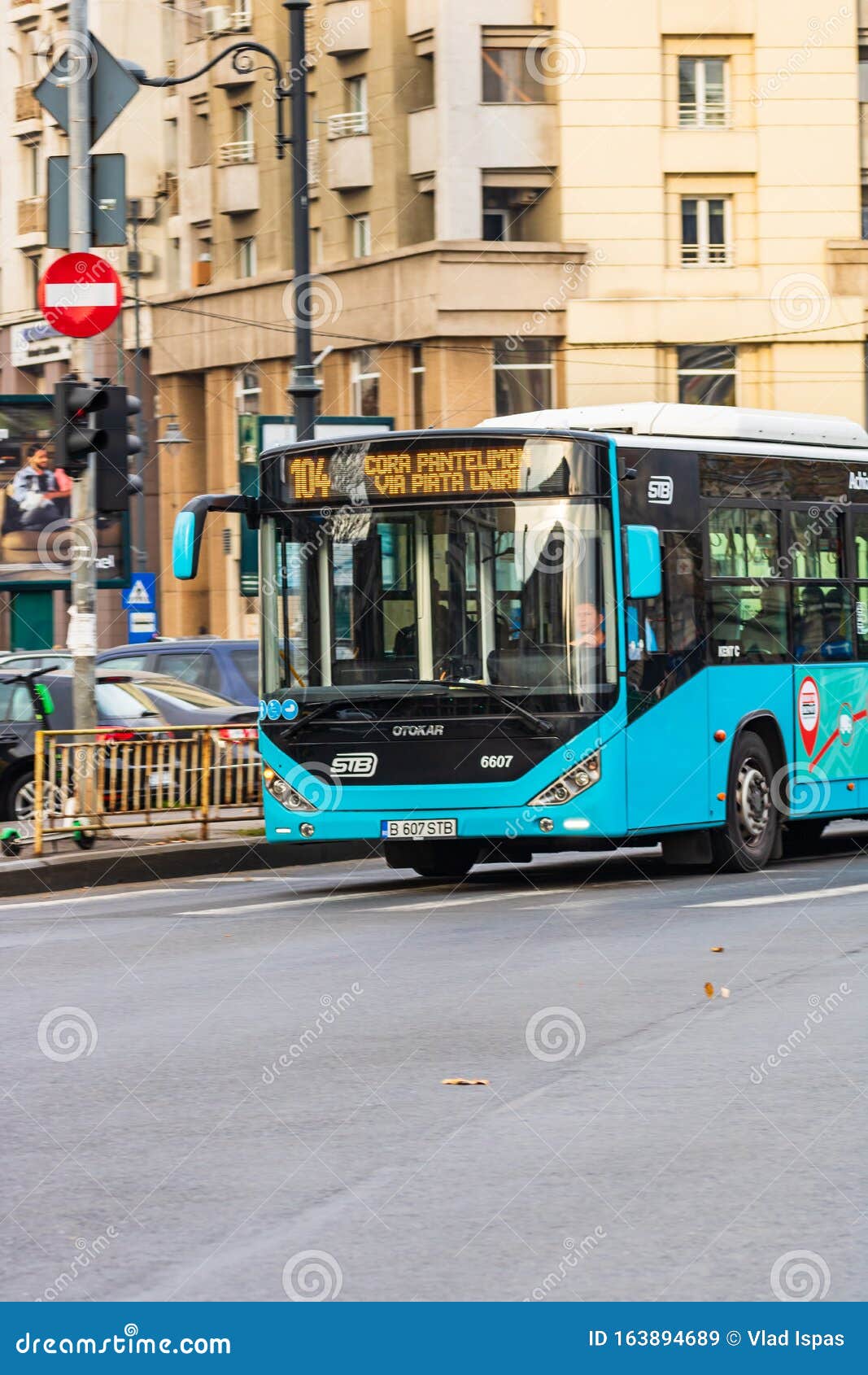Bucharest Public Transportation STB Bus in Bucharest, Romania, 2019 ...