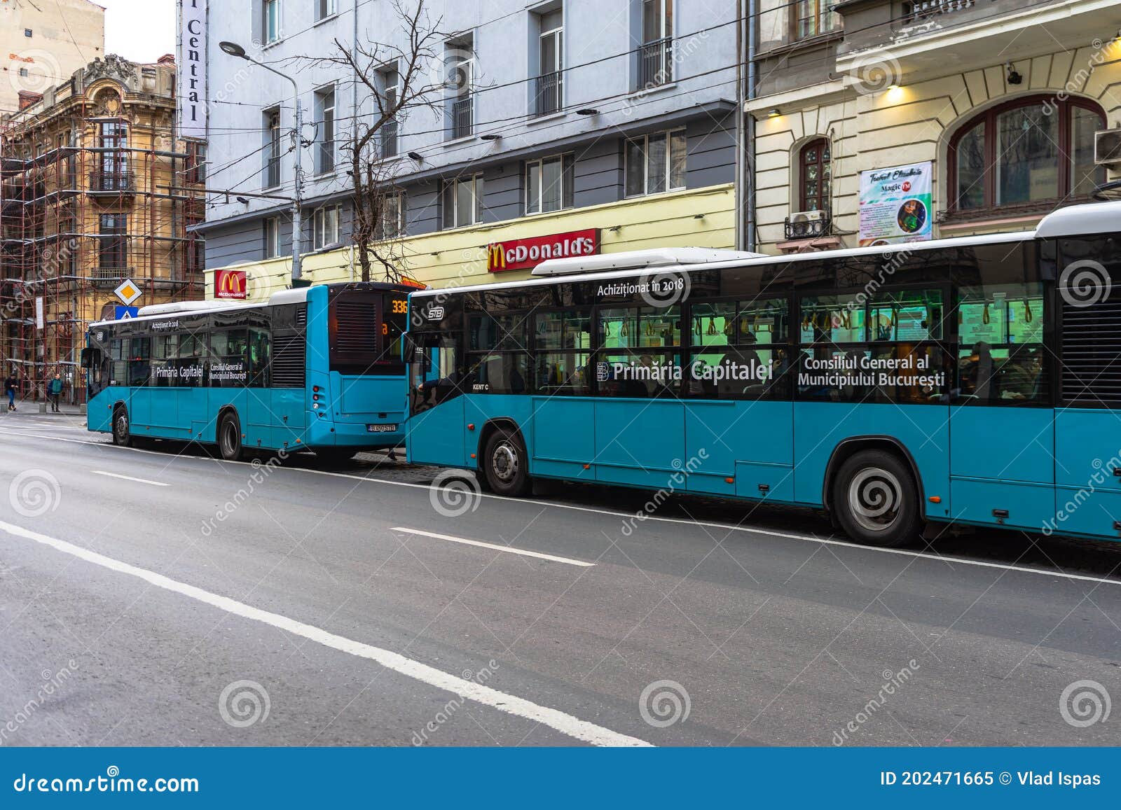 Bucharest Public Transportation STB Buses in Bucharest, Romania, 2020 ...