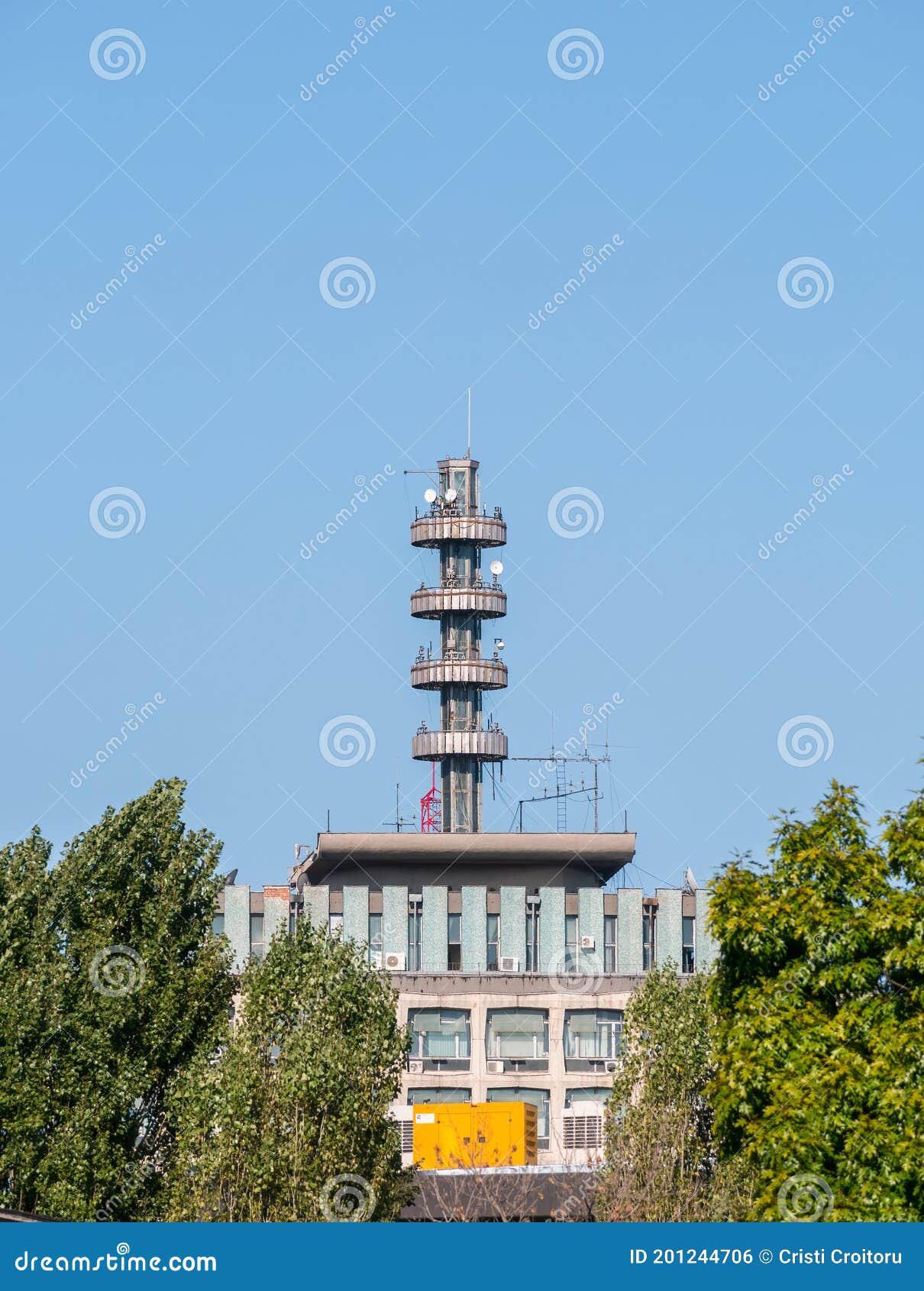 The Iconic Television Tower Of Berlin Royalty-Free Stock Image ...