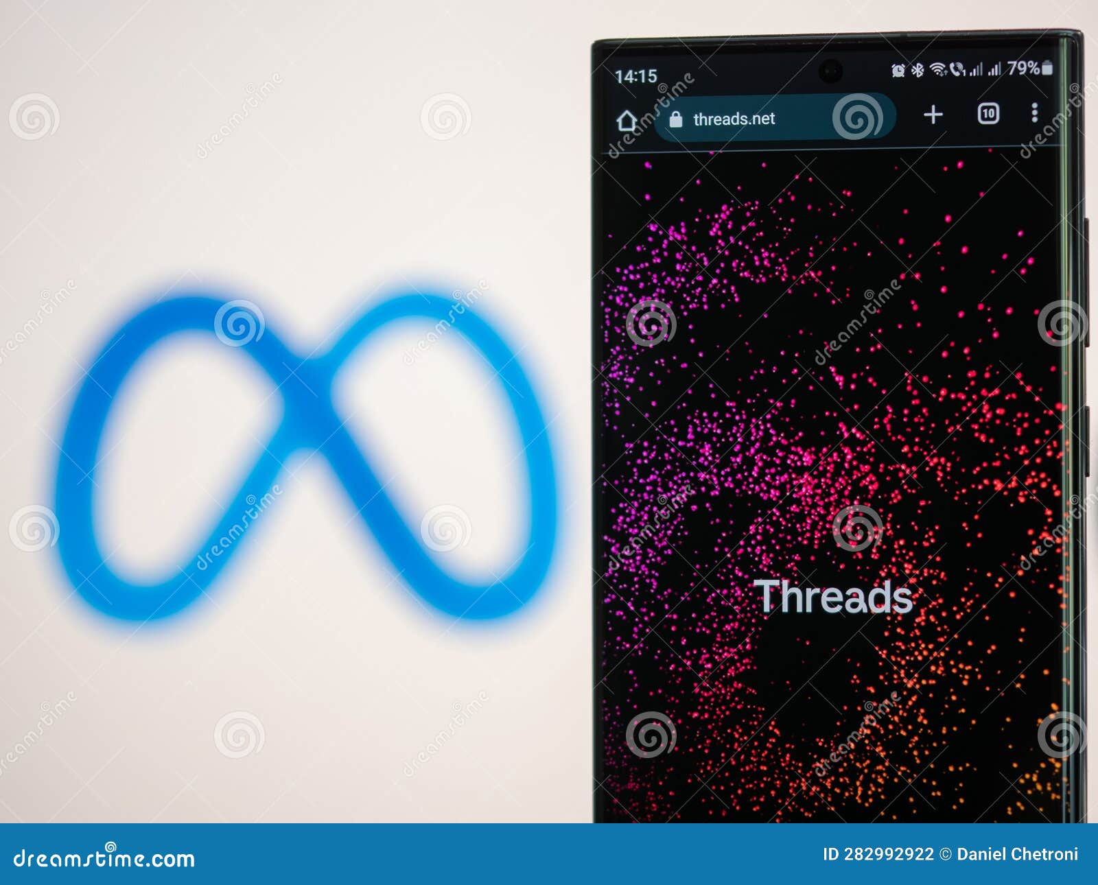 Bucharest, Romania - July 4th, 2023: Threads App Website Available ...