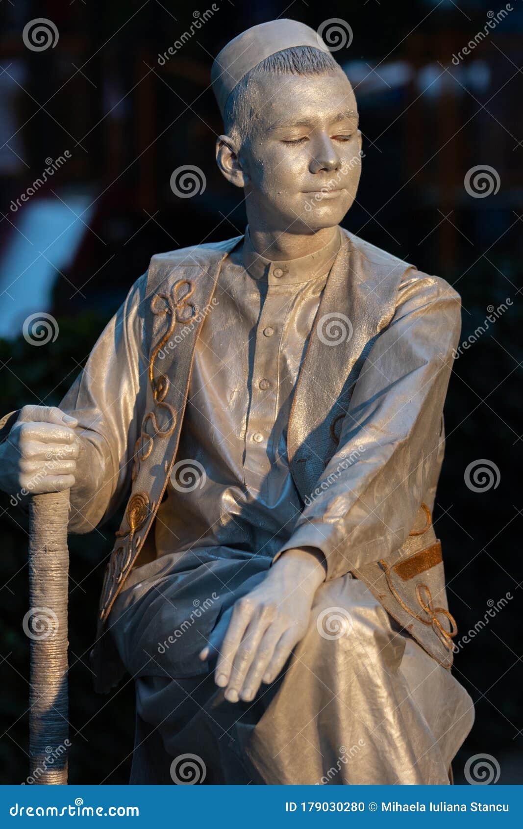 Bucharest, Romania - May 24,2018, Man Standing and Posing, Living ...