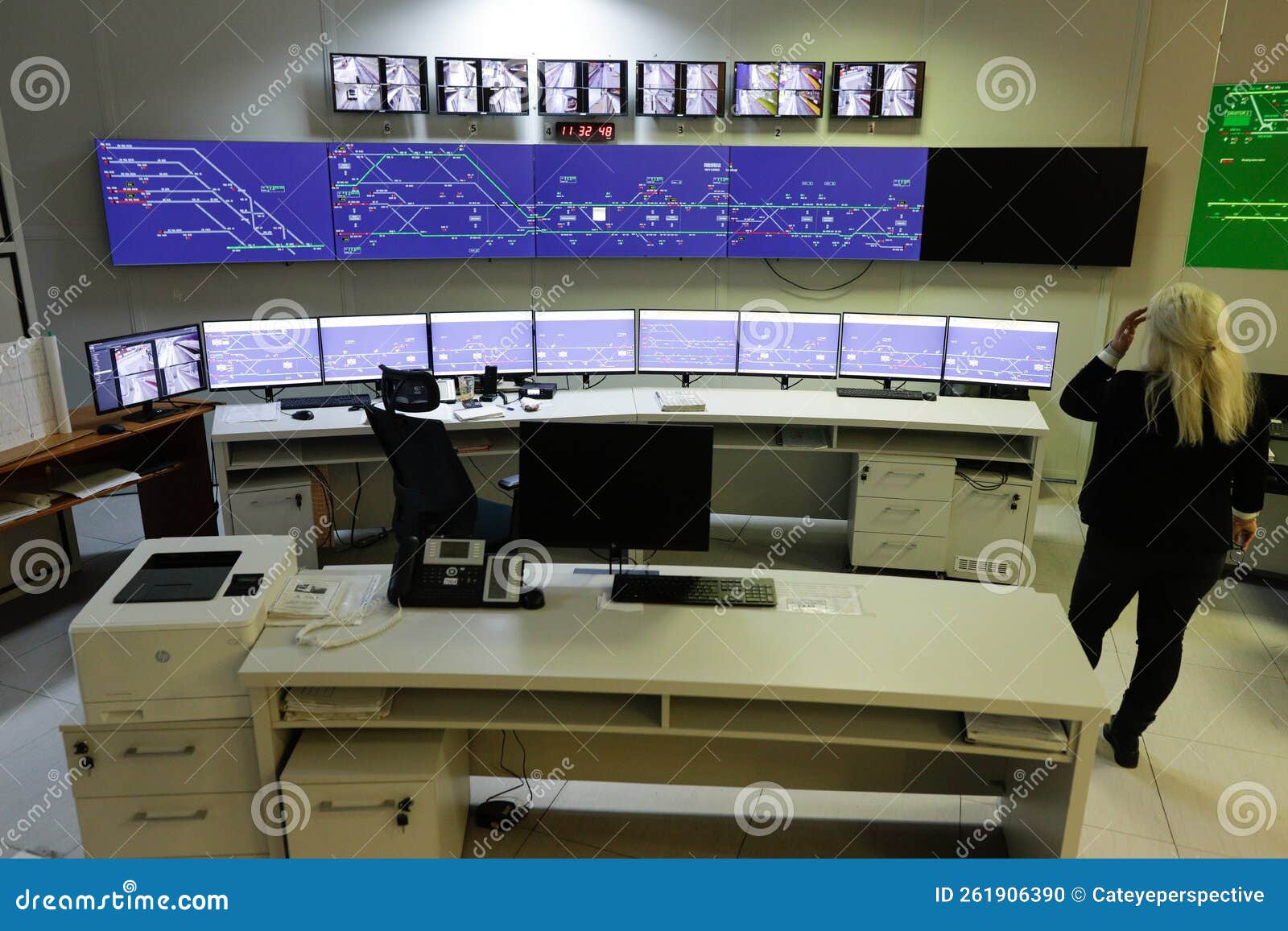 Dispatch Centre of the Bucharest Underground System during a Doors Open ...
