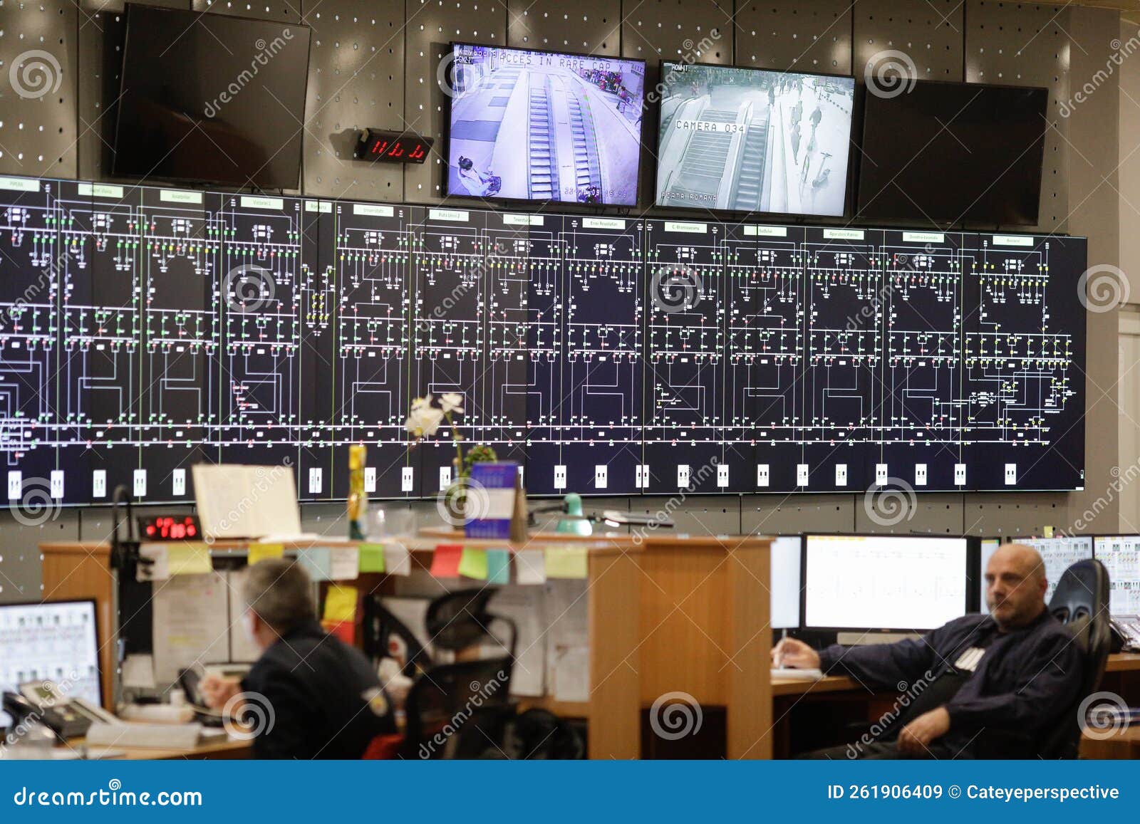 Dispatch Centre of the Bucharest Underground System during a Doors Open ...