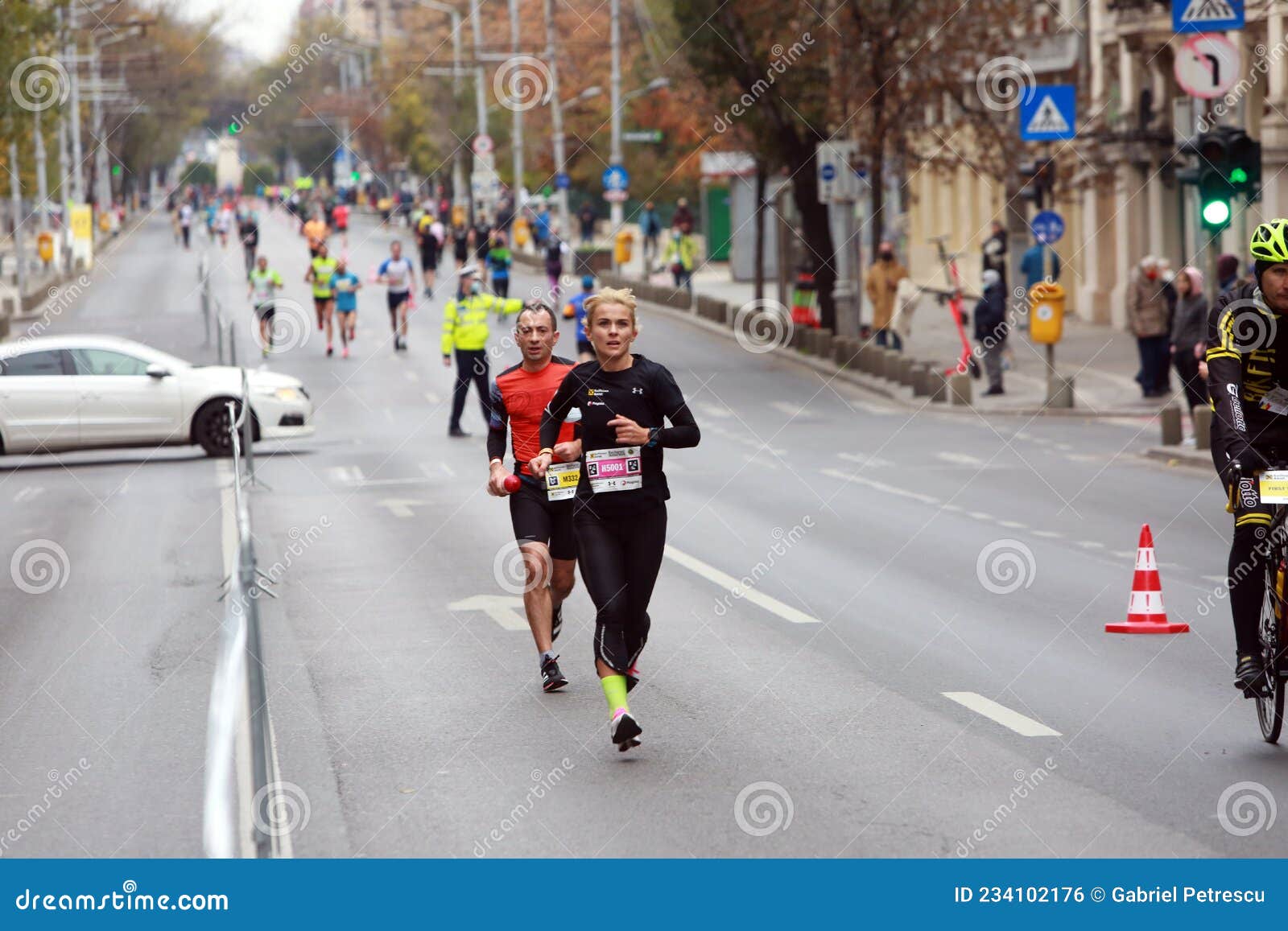 Bucharest Marathon editorial photo. Image of leisure - 234102176