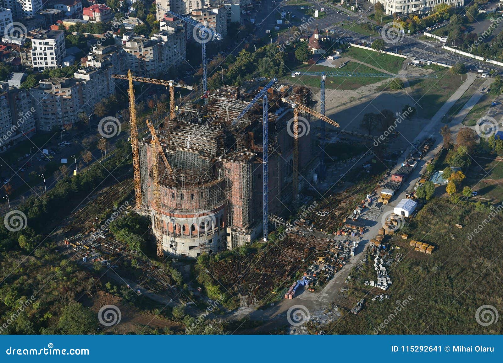 Bucharest, Romania, October 9, 2016: the Building of the Largest ...