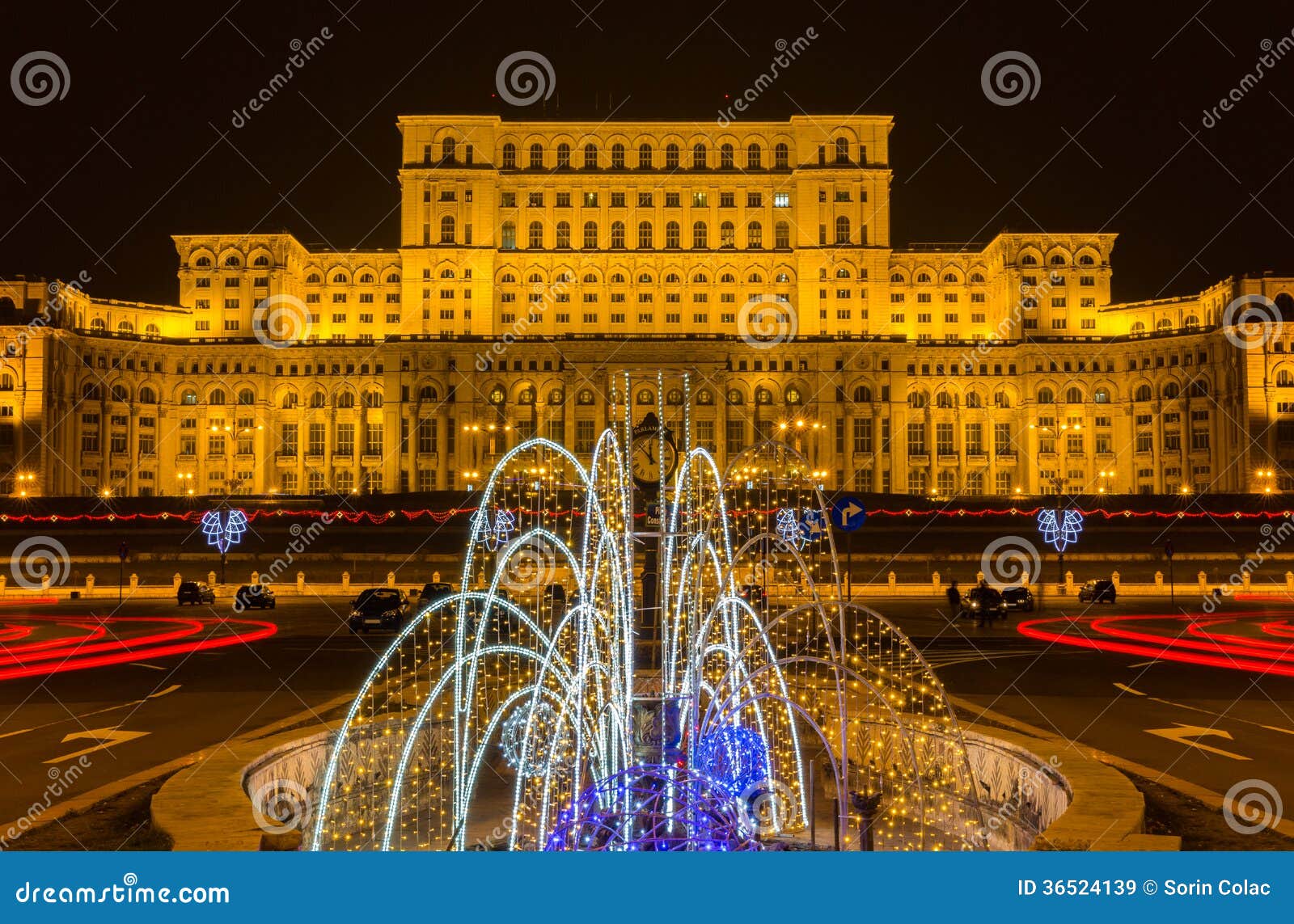 Bucharest, Romania stock image. Image of administrative - 36524139