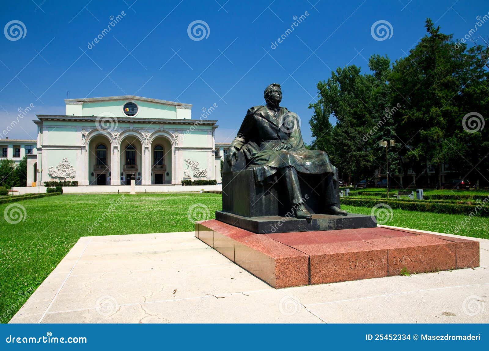 Bucharest - Romanian National Opera House Stock Photo - Image of ...