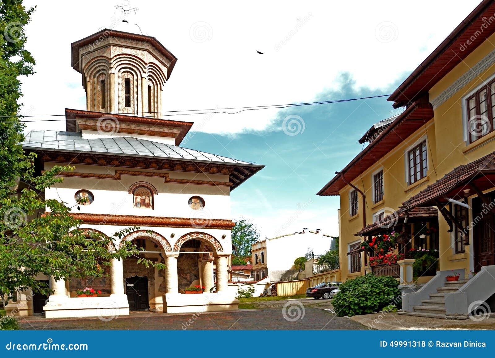 Bucharest s Church stock photo. Image of town, church - 49991318