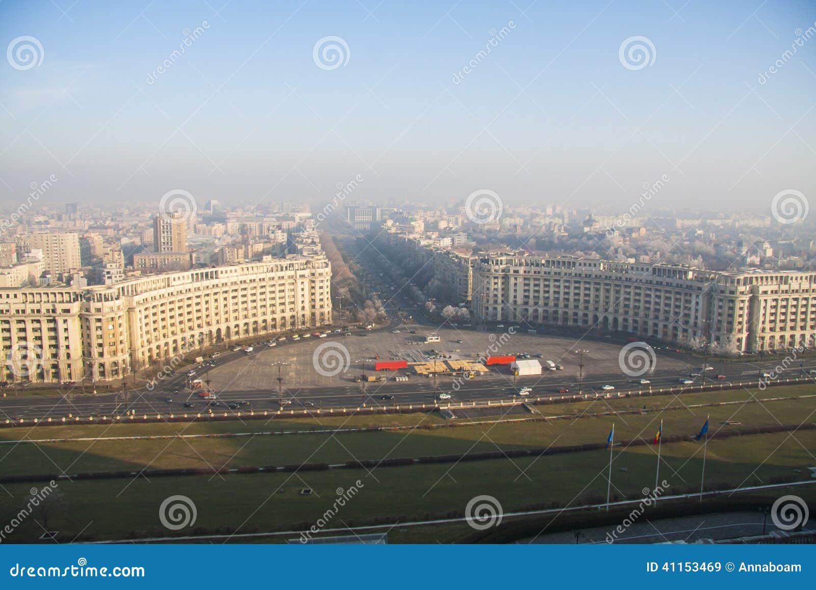 Bucharest skyline stock image. Image of bucharest, people - 41153469