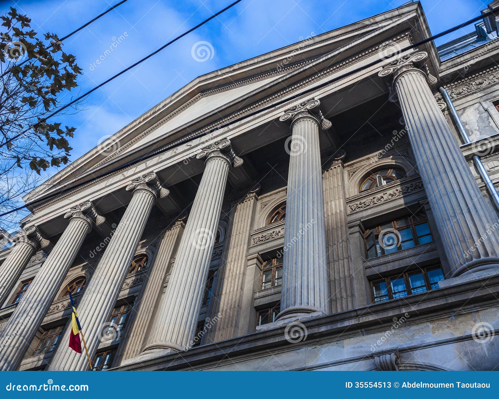 Bucharest university stock image. Image of capital, repetition - 35554513