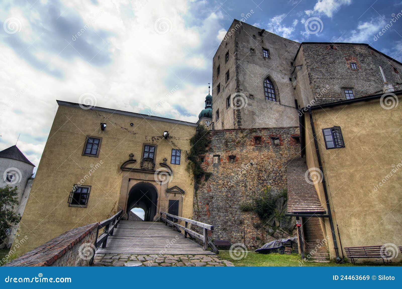 Buchlov castle stock image. Image of architecture, medieval - 24463669