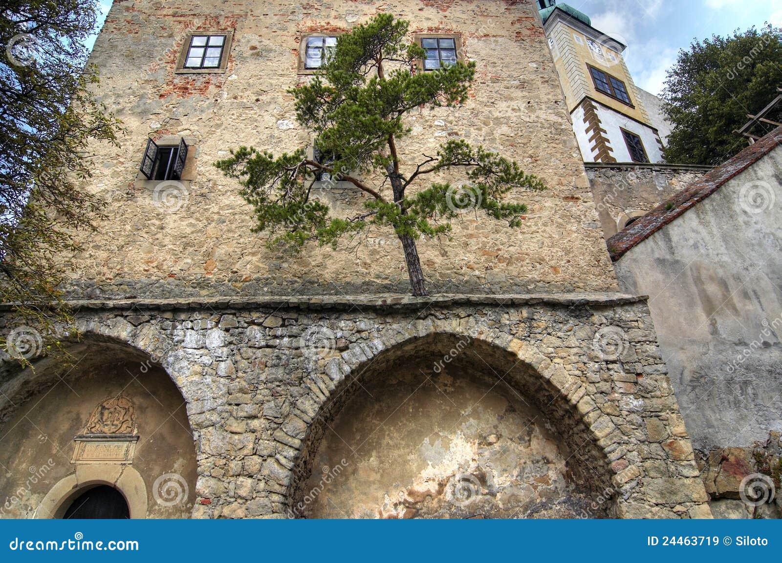 Buchlov castle stock image. Image of ancient, medieval - 24463719