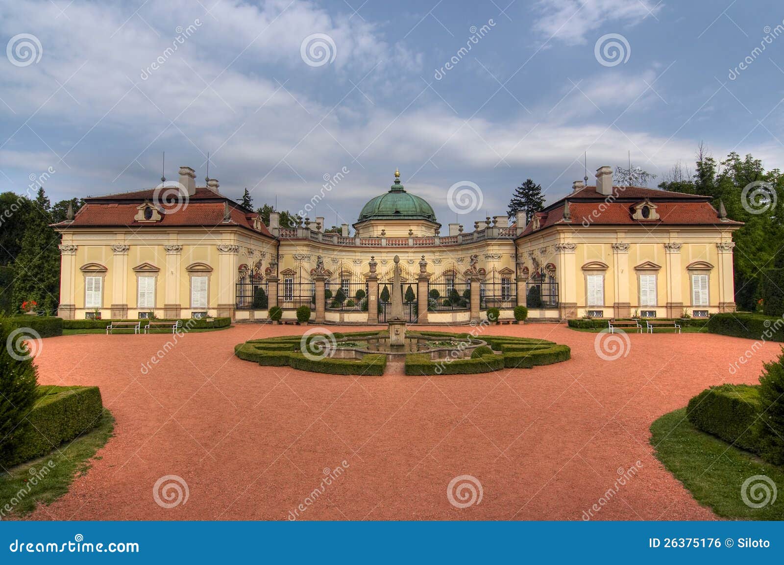 Buchlovice castle stock photo. Image of tourism, travel - 26375176