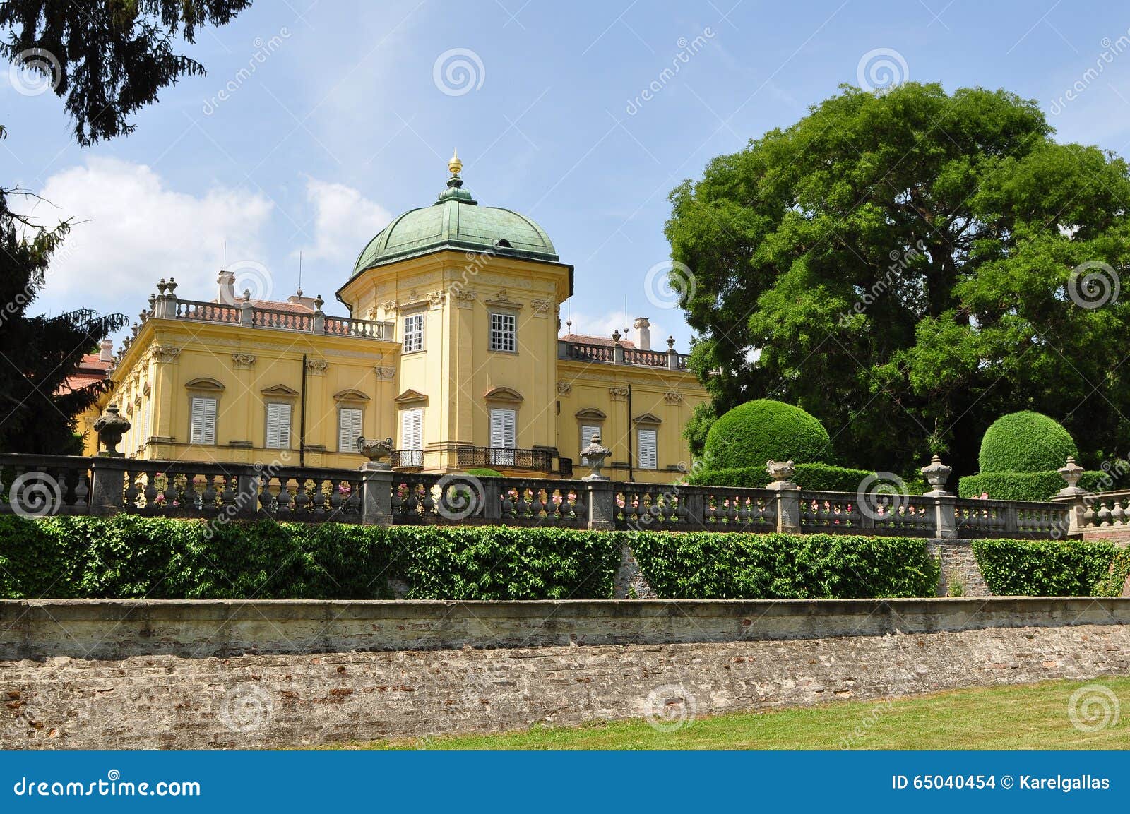 Buchlovice castle stock photo. Image of attraction, castle - 65040454
